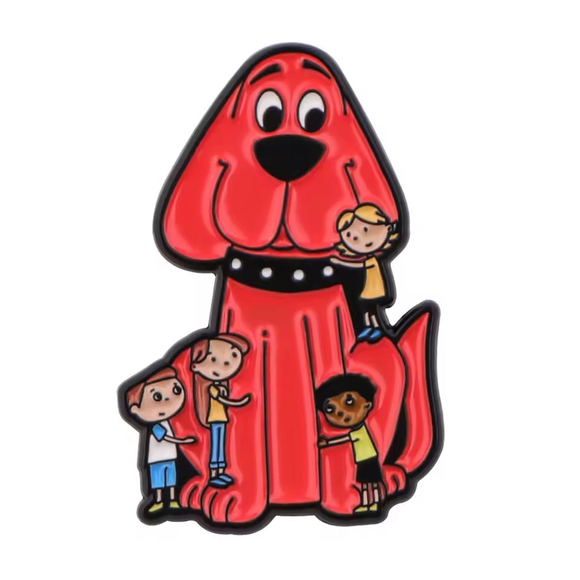 Unbranded | Jewelry | Clifford The Big Red Dog Enamel Pin Vintage ...